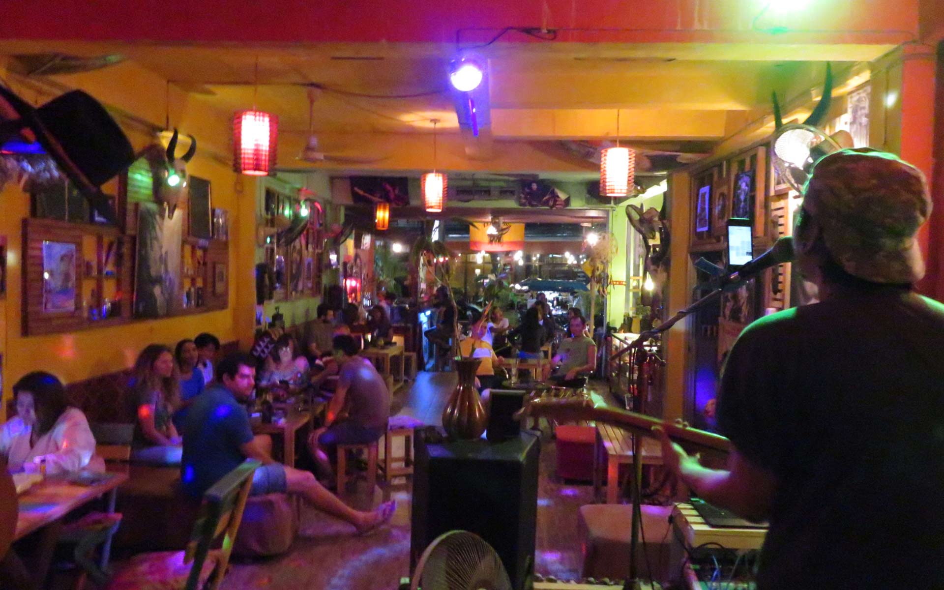 Rasta Reggae bar on Nanai Road in Patong, Phuket, Thailand