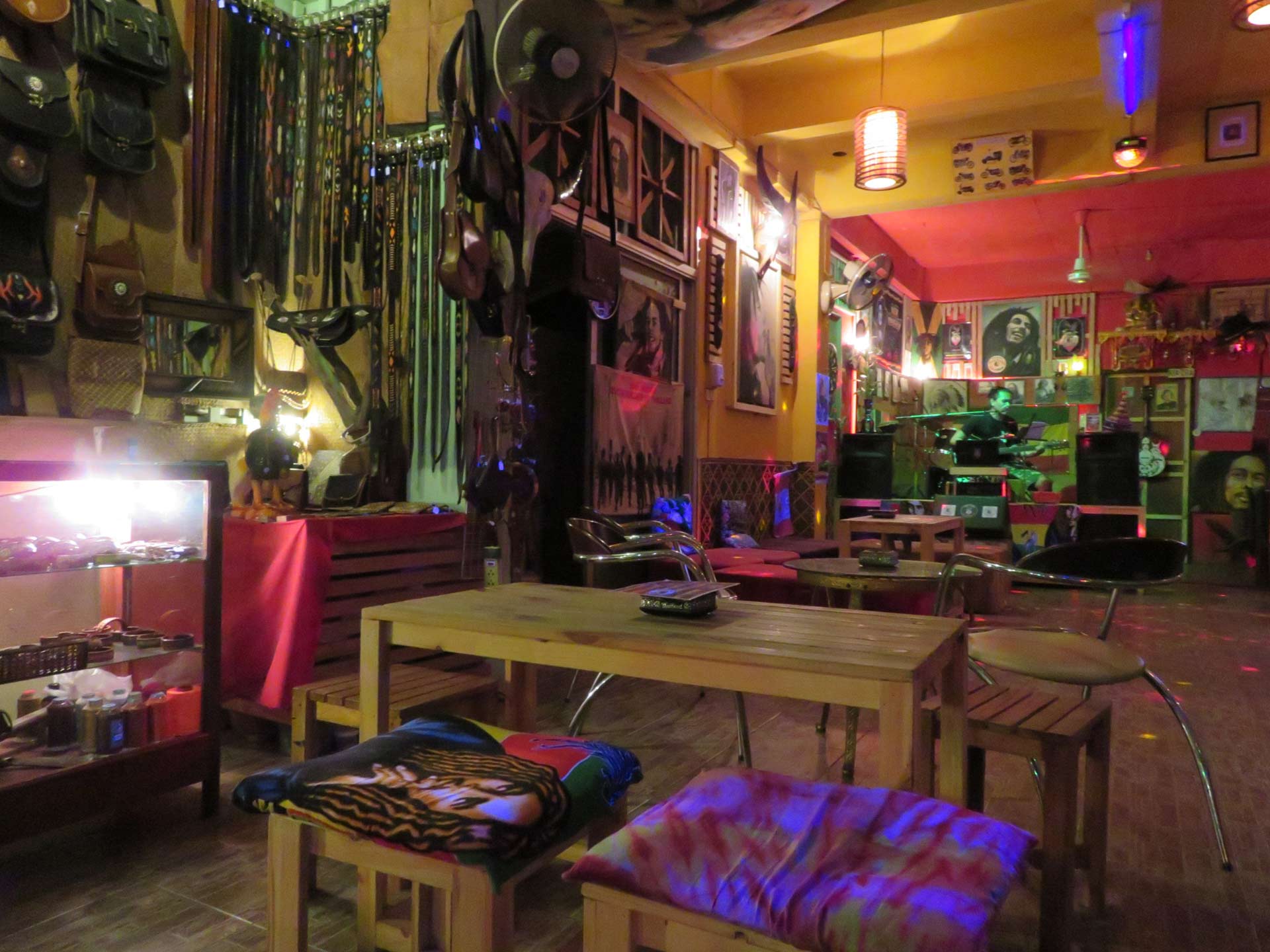 Rasta Reggae bar on Nanai Road in Patong, Phuket, Thailand